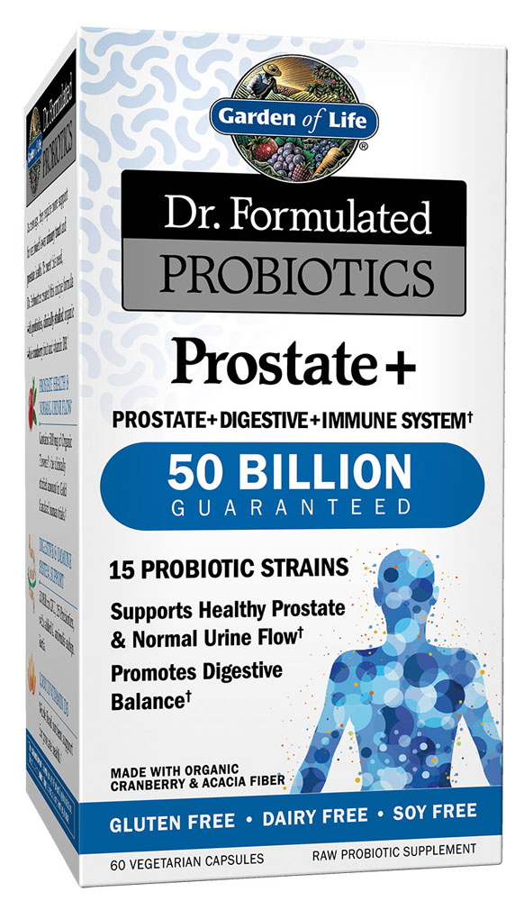 Garden Of Life Dr Formulated Probiotics Prostate 50 Billion 60