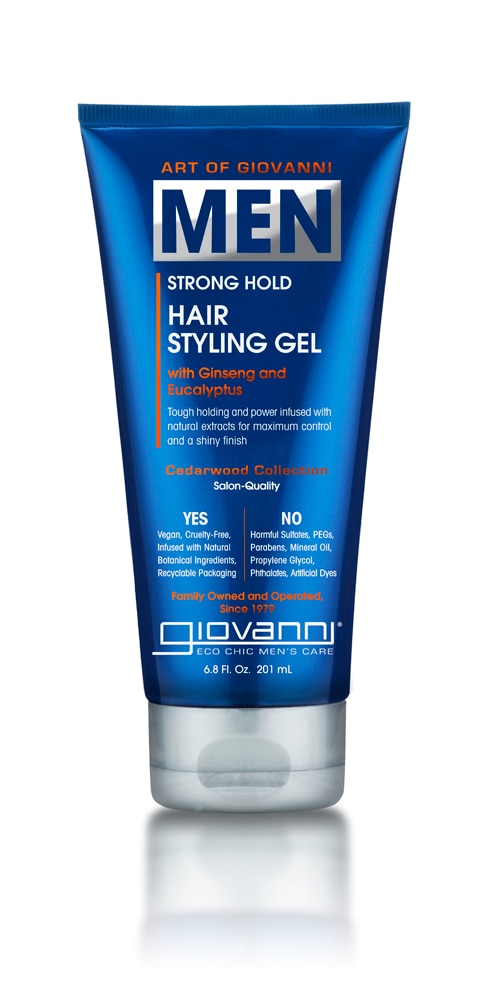 Giovanni Men Strong Hold Hair Styling Gel Cedarwood Collection 68 Fl Oz Vitacost