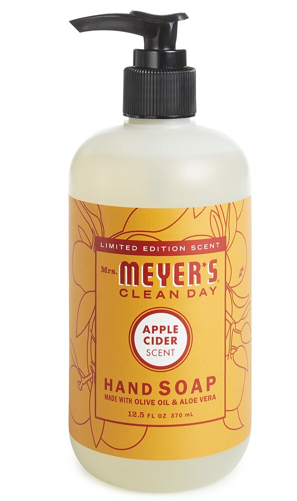 Mrs Meyers Clean Day Liquid Hand Soap Fall Scent Apple Cider 12 5