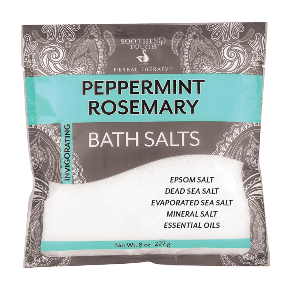 Soothing Touch Peppermint Rosemary Bath Salts 8 Oz Vitacost