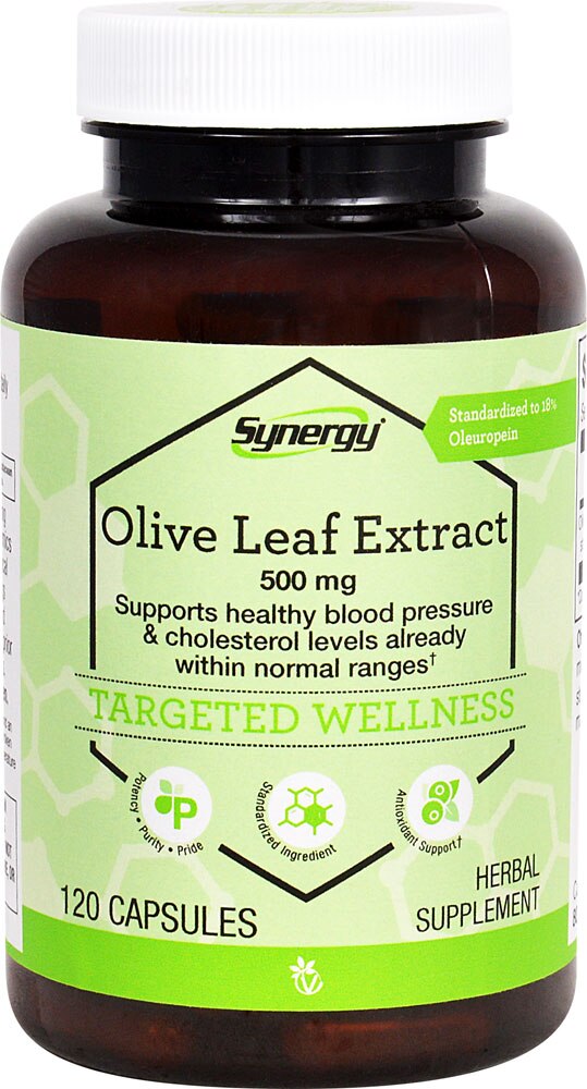 Vitacost Synergy Olive Leaf Extract Standardized 500 Mg 120