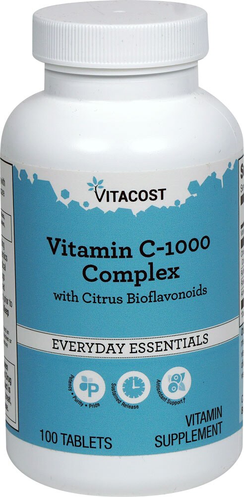 Vitacost Vitamin C 1000 Complex With Citrus Bioflavonoids Sustained