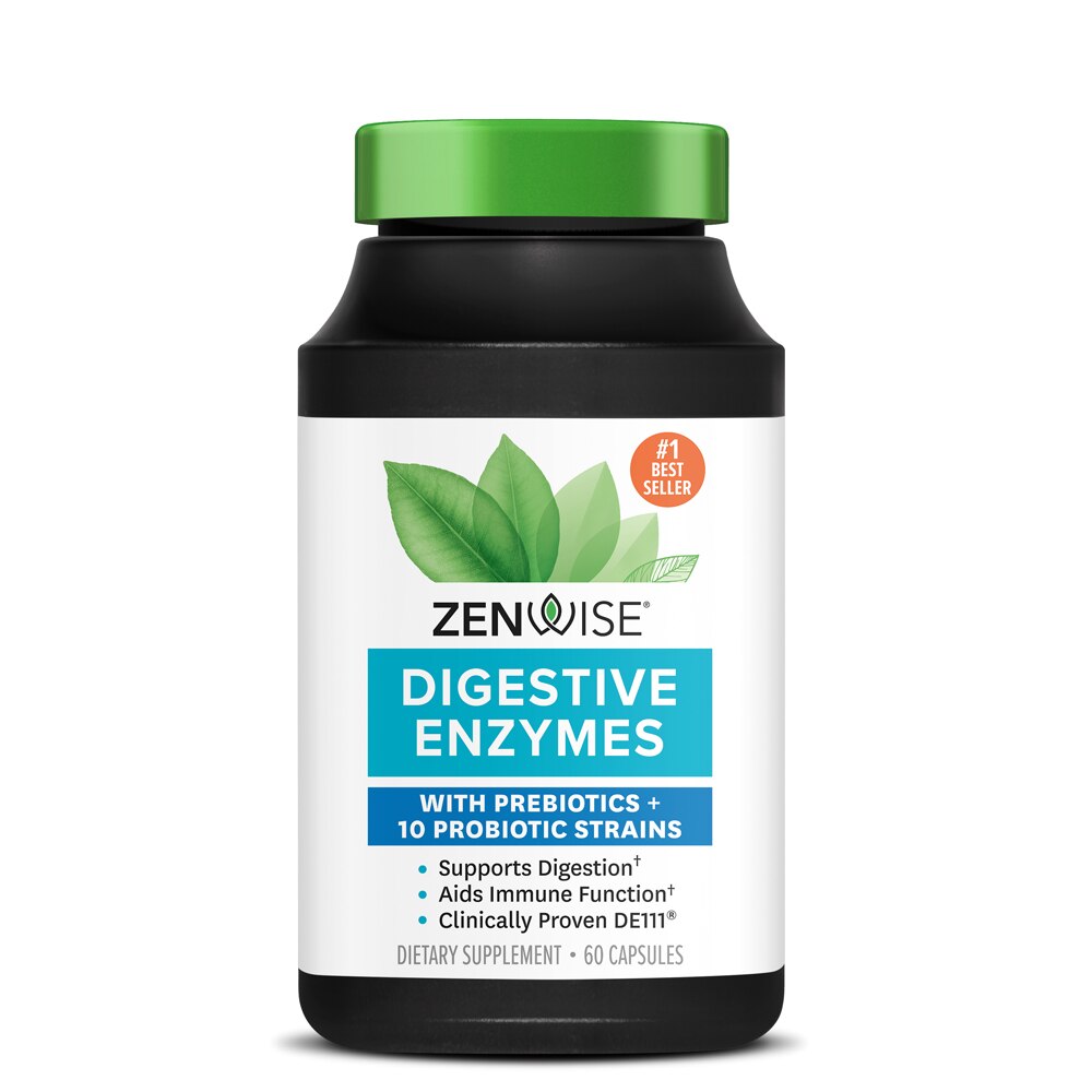 Zenwise Digestive Enzymes -- 60 Capsules - Vitacost Zenwise Digestive Enzymes -- 60 Capsules - Vitacost