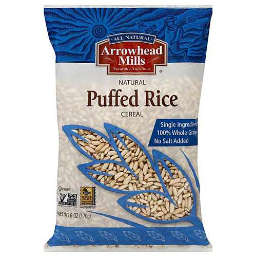 Arrowhead Mills Natural Puffed Rice Cereal -- 6 oz - Vitacost Arrowhead Mills Natural Puffed Rice Cereal -- 6 oz - Vitacost