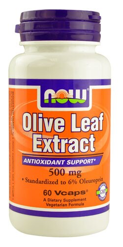 Now Foods Olive Leaf Extract 500 Mg 60 Vcaps® Vitacost