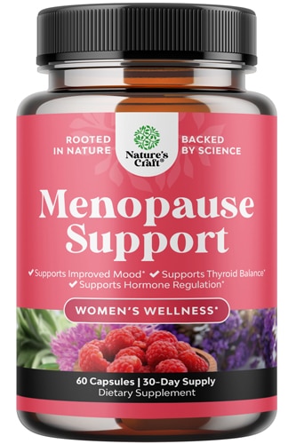 Natures Craft Menopause Support 60 Capsules Vitacost