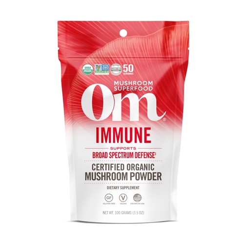 OM Organic Mushroom Nutrition Supplement Powder - Immune -- 3.5 oz ... OM Organic Mushroom Nutrition Supplement Powder - Immune -- 3.5 oz ...