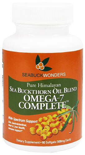 Seabuck Wonders Sea Buckthorn Omega 7 Complete™ 500 Mg 60 Softgels