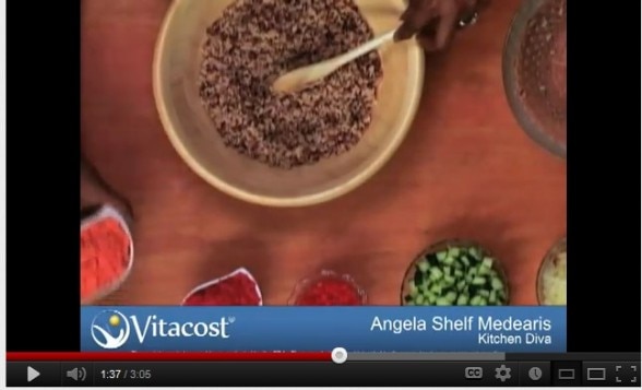 Vegetarian Rastafarian Rice Salad Recipe