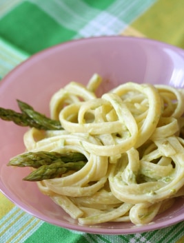 Creamy Zucchini Ribbon “Pasta”