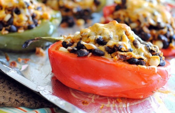 Spicy Stuffed Peppers
