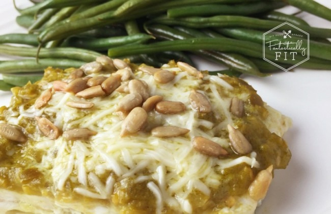 Oven-Baked Haddock With Spicy Moroccan Green Pepper Sauce