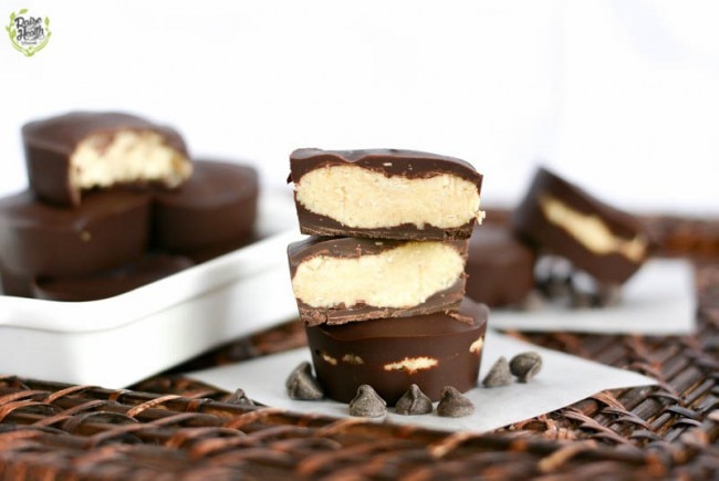 Dark Chocolate & Almond Protein Cups