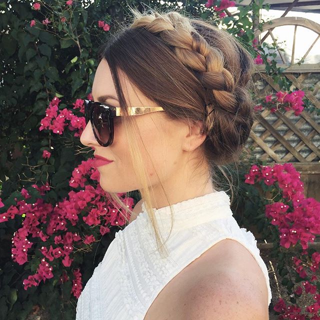 Milkmaid Braid How-To