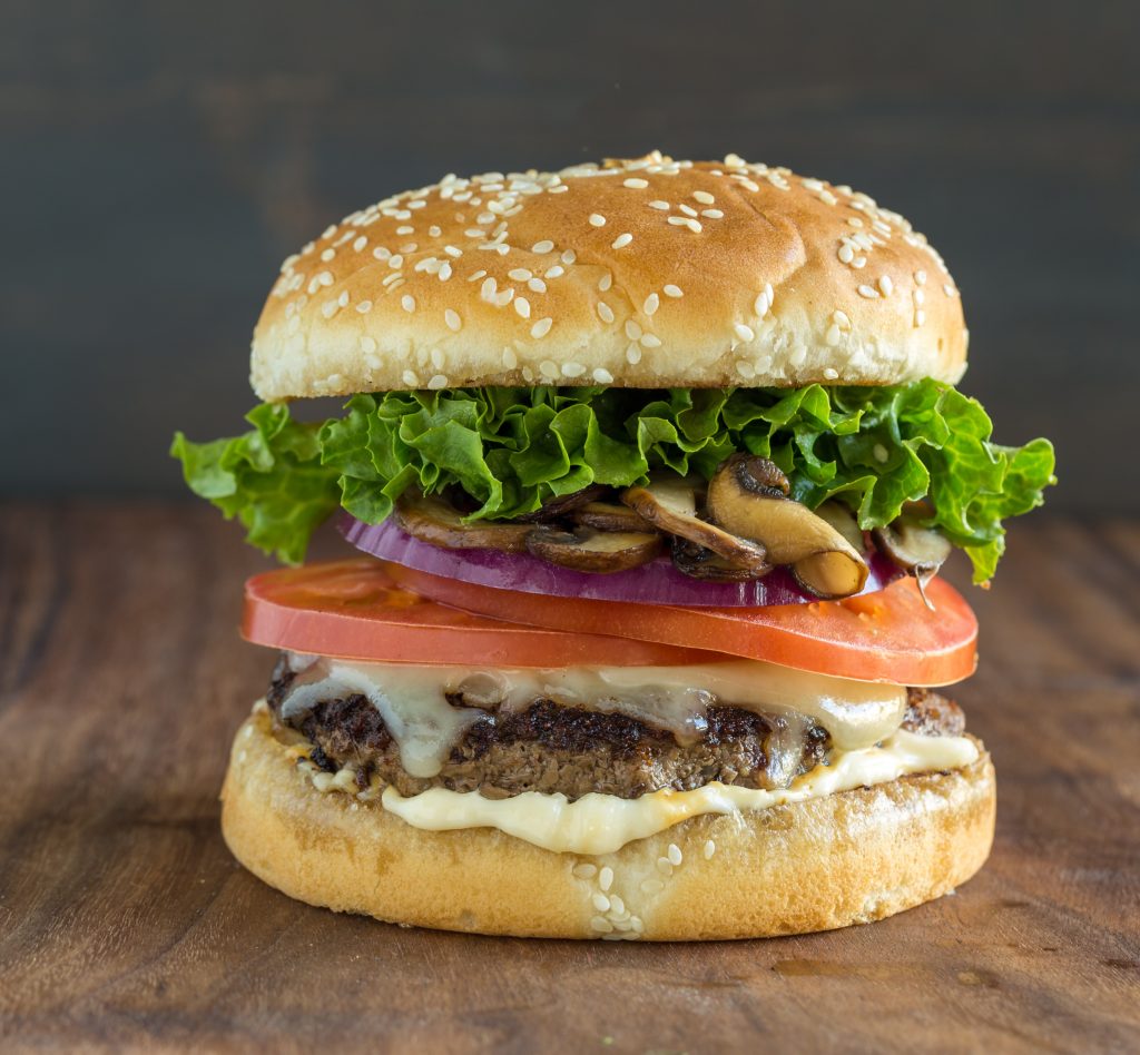 Mushroom Swiss Burger | Vitacost Blog