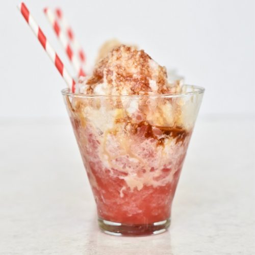 Watermelon & Coconut Cream Slushies