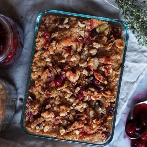 Cornbread-Cranberry Stuffing