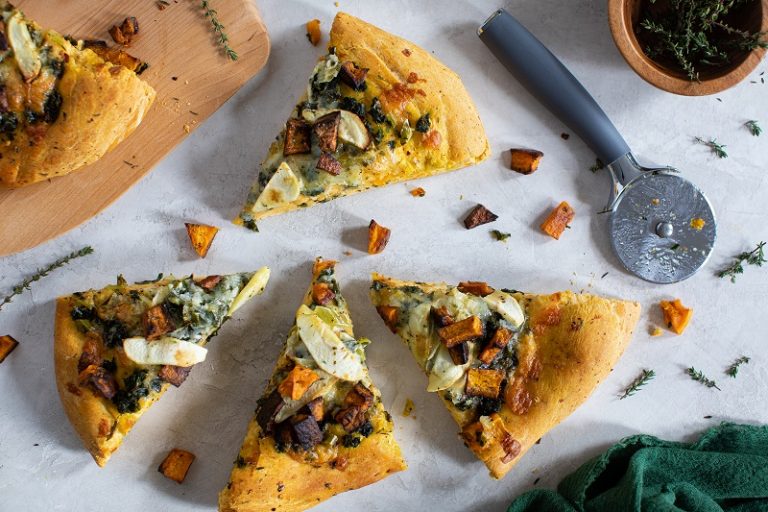 Fall Harvest Pizza with Butternut Squash Crust