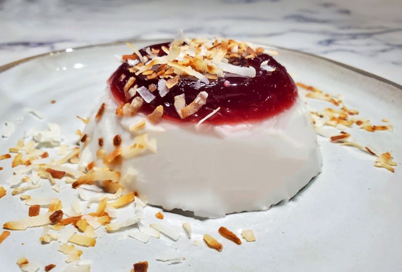 Coconut Panna Cotta Recipe | Vitacost Blog