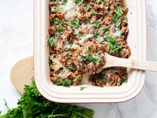 Savory Bacon & Winter Vegetable Risotto | Vitacost