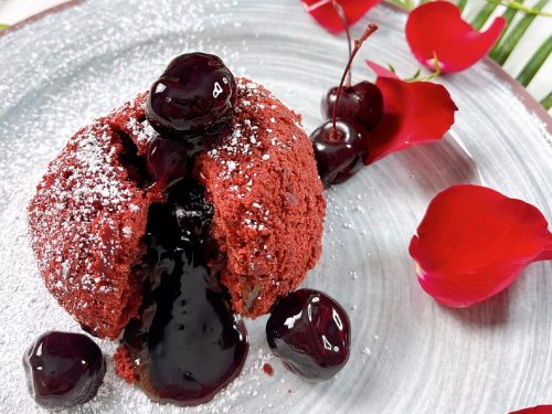 Vegan Red Velvet Lava Cake | Vitacost Blog