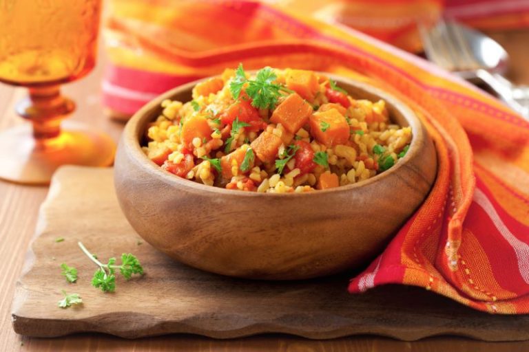 Bulgur Pilaf with Sweet Potato | Vitacost Blog