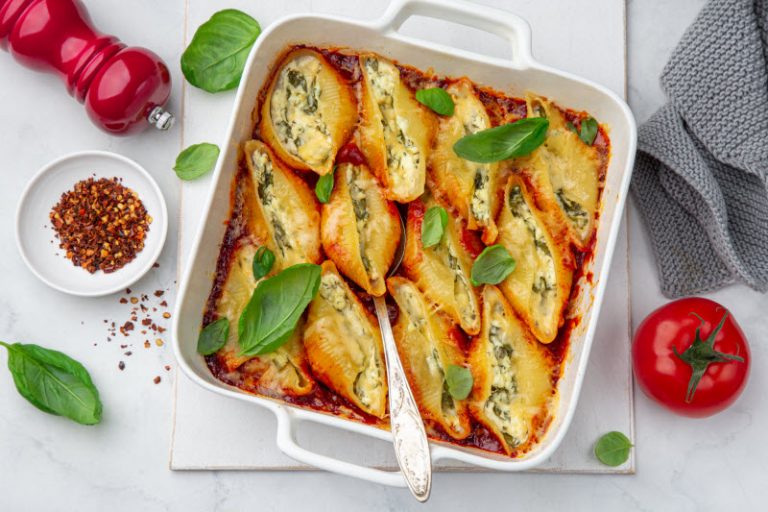 Vegan Stuffed Shells With Tofu & Herbs | Vitacost Blog