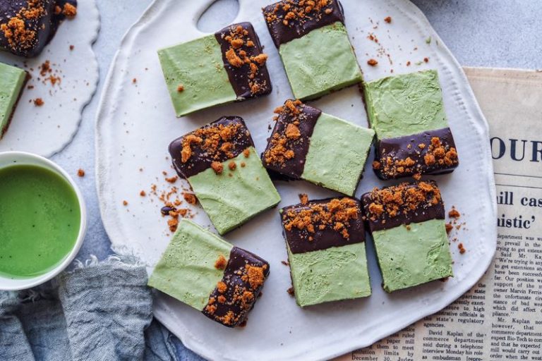 Dessert Bars: Matcha Chocolate Recipe | Vitacost Blog