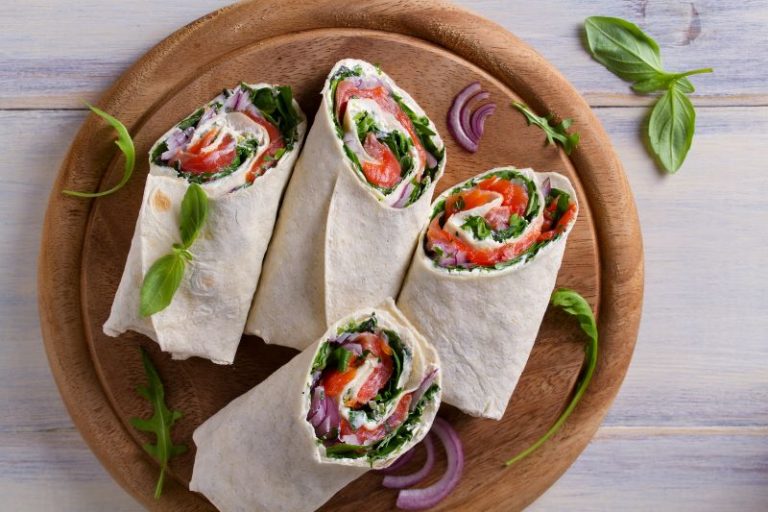 Canned Salmon Salad Wraps Recipe