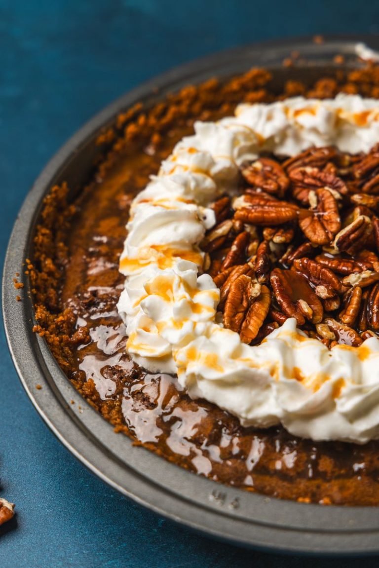 Caramel Turtle Brownie Pie Recipe