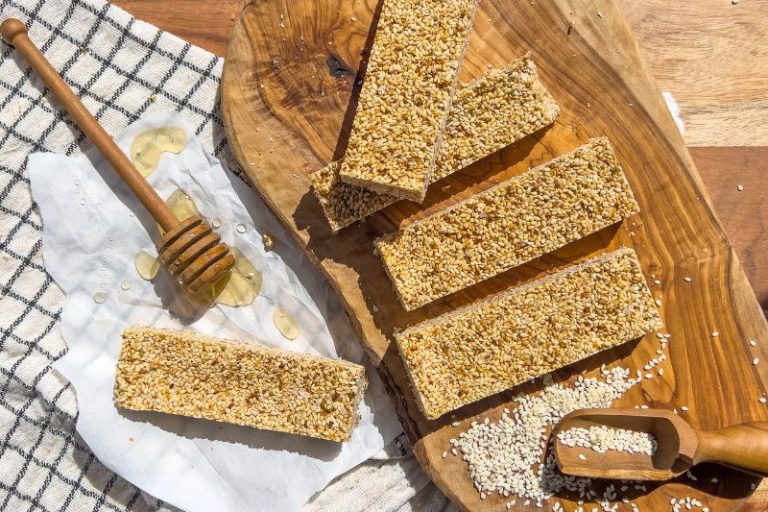 Homemade Pasteli Bars