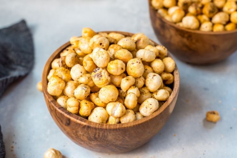 Roasted Garlicky Fox Nuts