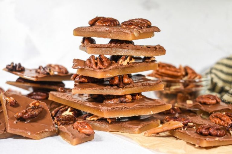 Maple Toffee With Pecans