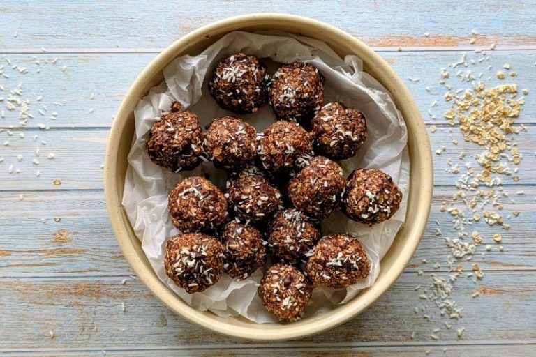 Mocha Energy Balls With Collagen (No-Bake)