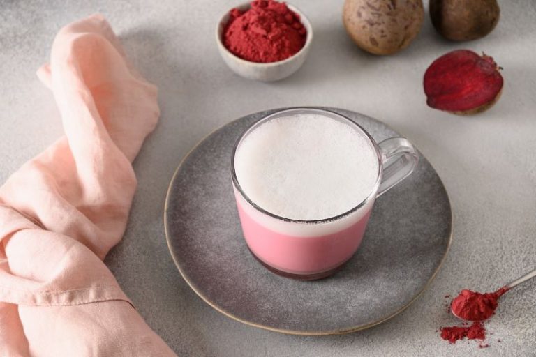 Pink Beetroot Latte