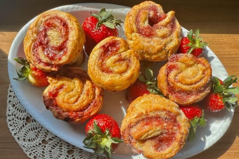 Strawberry Morning Buns (Gluten-Free)
